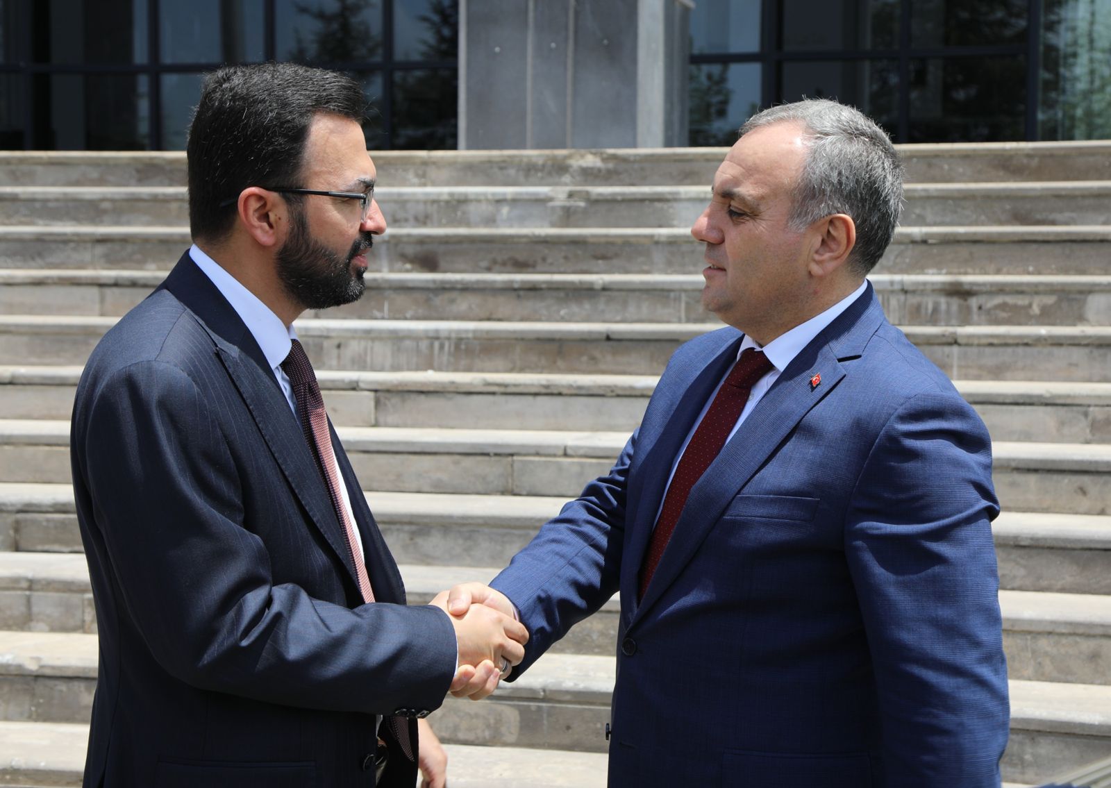 Türk Hava Yolları Teknik A.Ş. Genel Müdürü Akbulut, Rektörümüz Prof. D